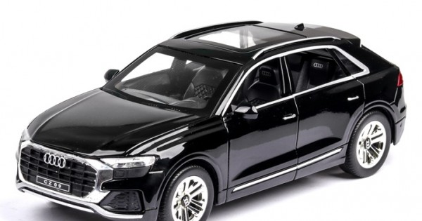 Ontek 1:24 Diecasting Alloy Car Model Audi Q8 AMG Toy Car, Pull Back ...