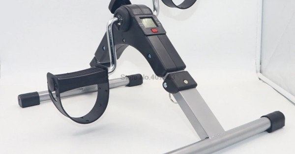 Home Mini Fitness Bike LCD Display Indoor Cycling Stepper Mini Bicycle ...