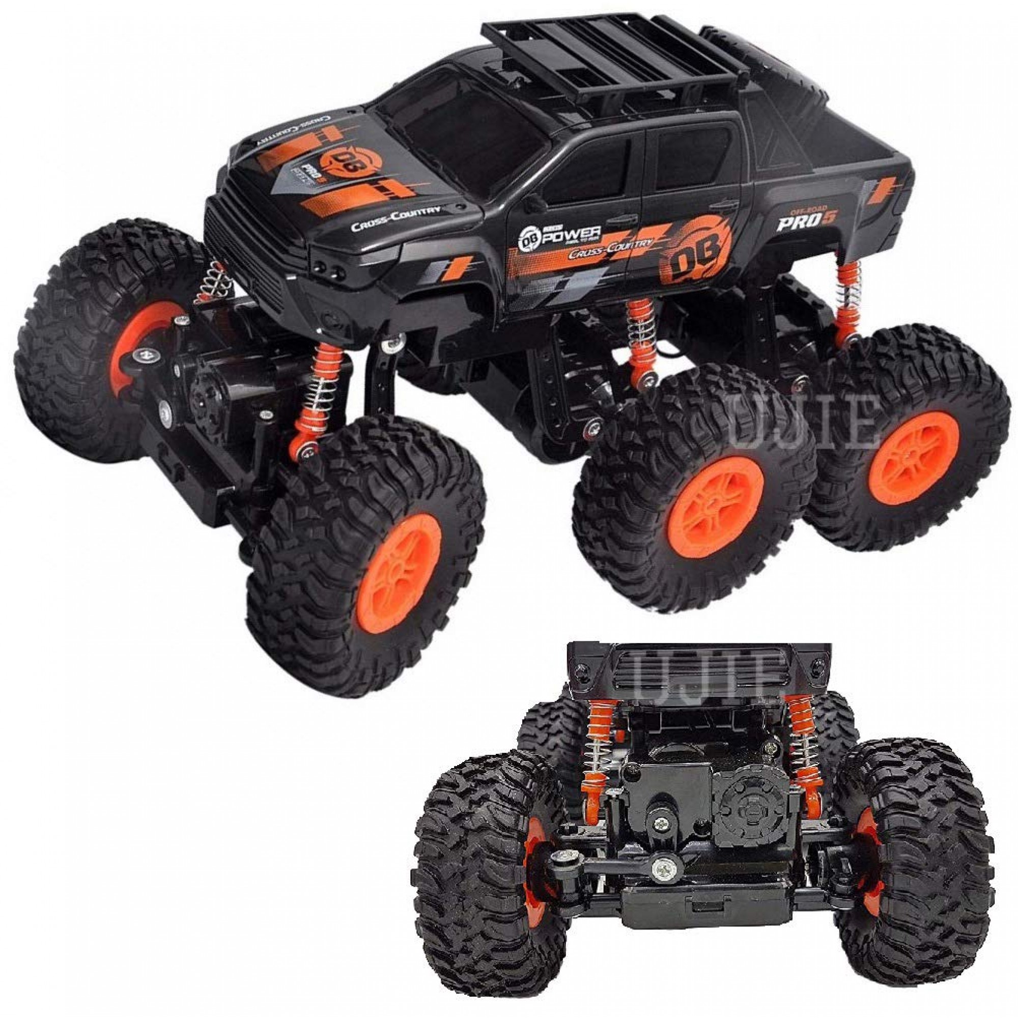 RC Car 6WD 2.4Ghz Remote Control High Speed Off Road Truck Vehicle Toys ...